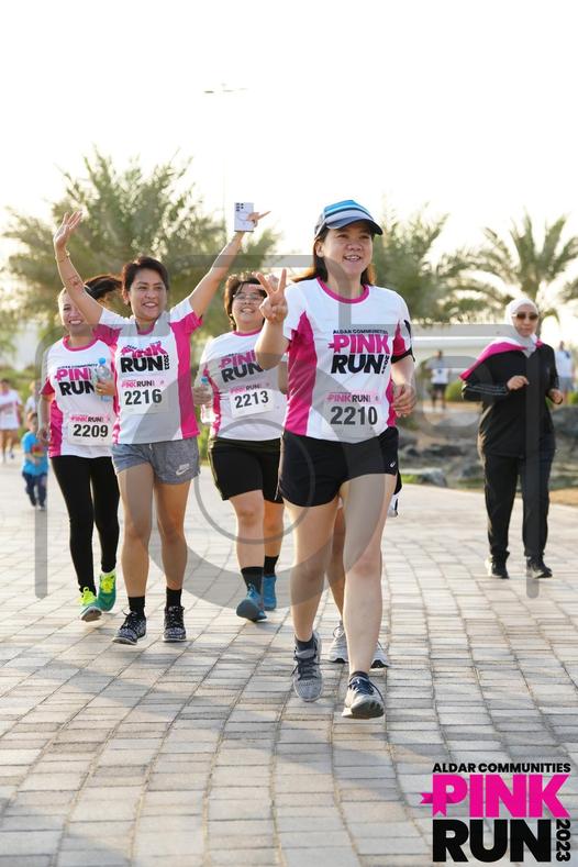 Aldar Yas Acres Pink Run - 07 Oct 2023, Abu Dhabi