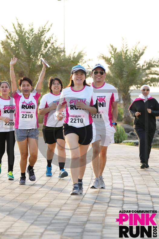 Aldar Yas Acres Pink Run - 07 Oct 2023, Abu Dhabi
